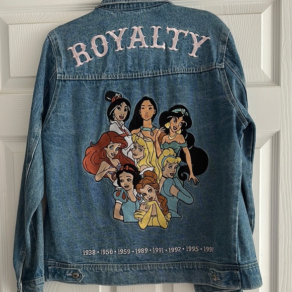 Disney | Jackets & Coats | Women Cakeworthy Disney Princess Denim ...